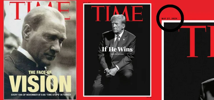 Atatürk'ün yer aldığı Time dergisi kapağı gerçek mi? - Teyit