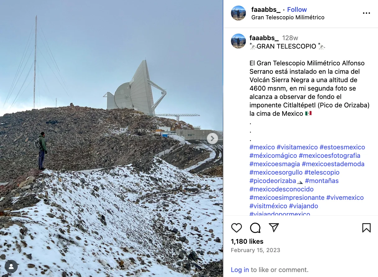 Pico de Orizaba dağının zirvesinde görüntülenen cisim ufo mu? - Teyit