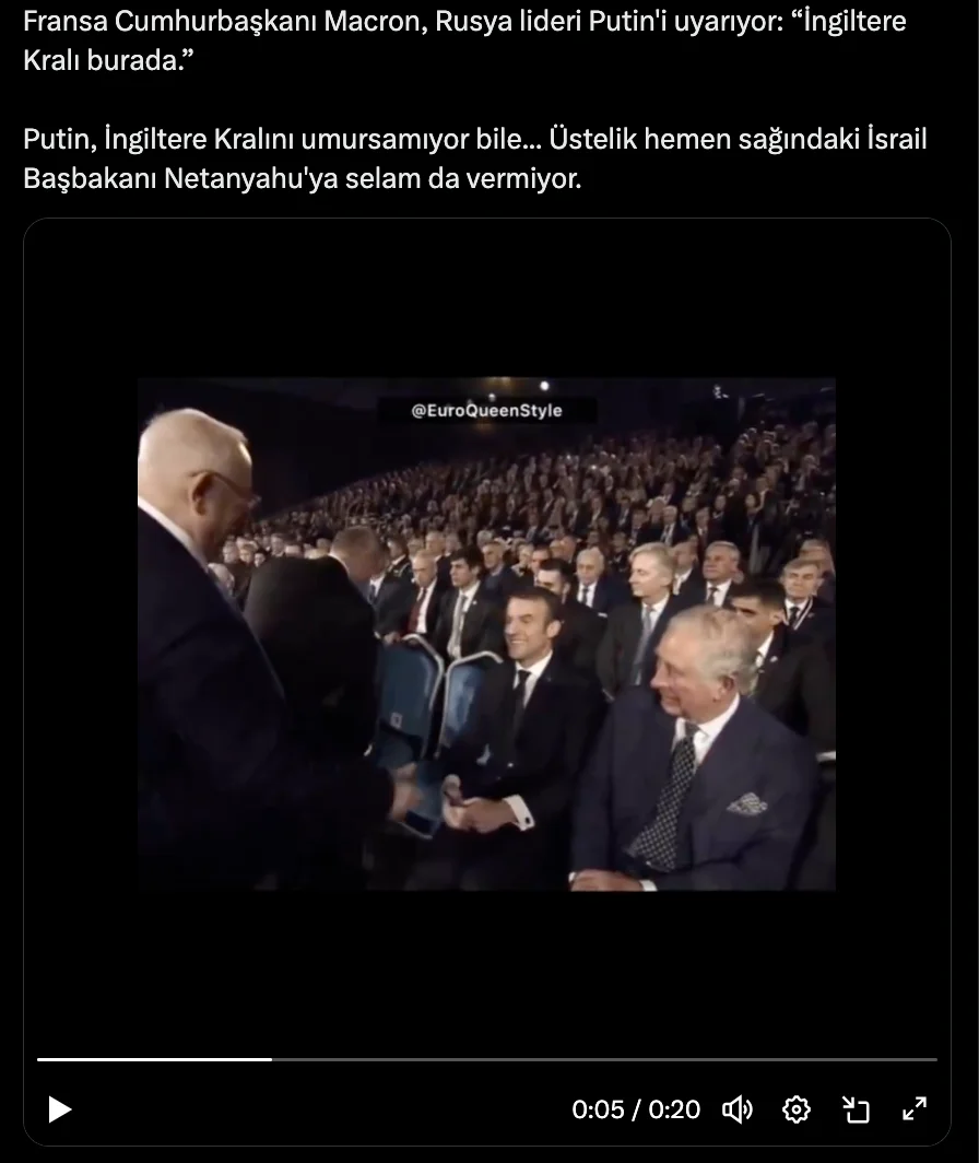 Video Putin’in Netanyahu'yu görmezden geldiğini mi gösteriyor? - Teyit