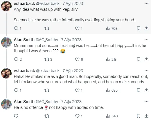 Video Pep Guardiola'nın İsrailli temsilcinin elini sıkmadığı anları mı gösteriyor? - Teyit