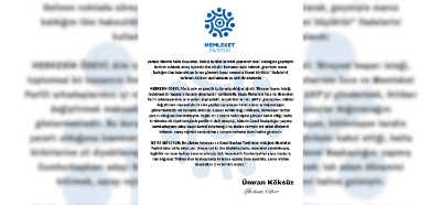 @gulderenmp adlı hesabın Memleket Partisi’den Gülderen Zeğerek Özafacan ...