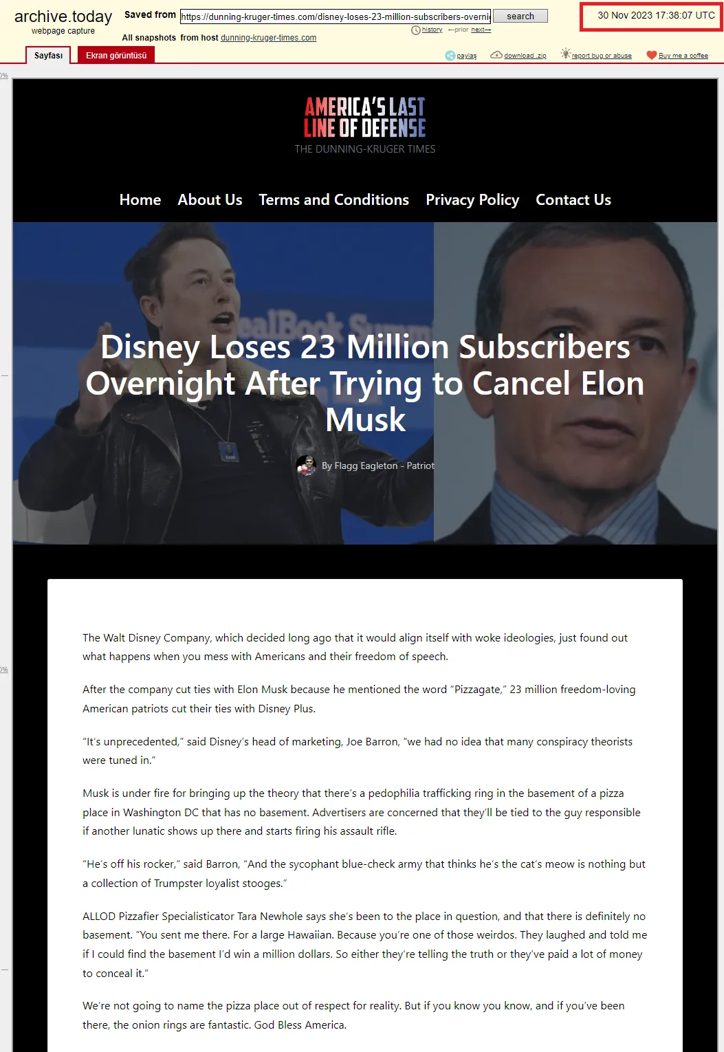 Disney'in Elon Musk yüzünden 23 milyon abone kaybettiği iddiası - Teyit