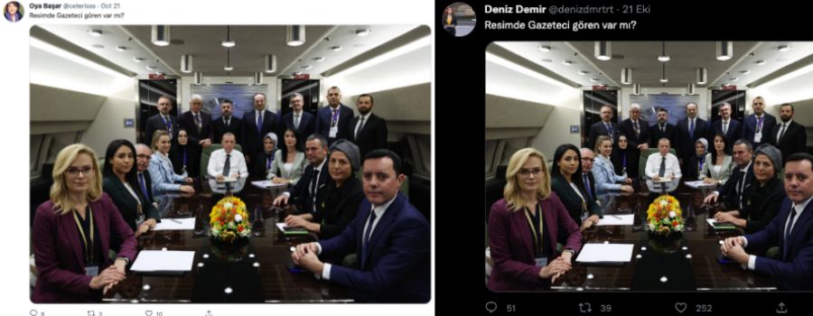 ‘denizdmrtrt’ adlı Twitter hesabının spiker Deniz Demir'e ait olduğu ...