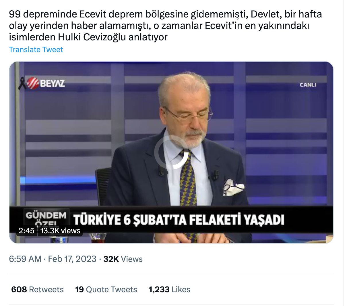 Bülent Ecevit'in 17 Ağustos depreminde afet bölgesine günler sonra ...