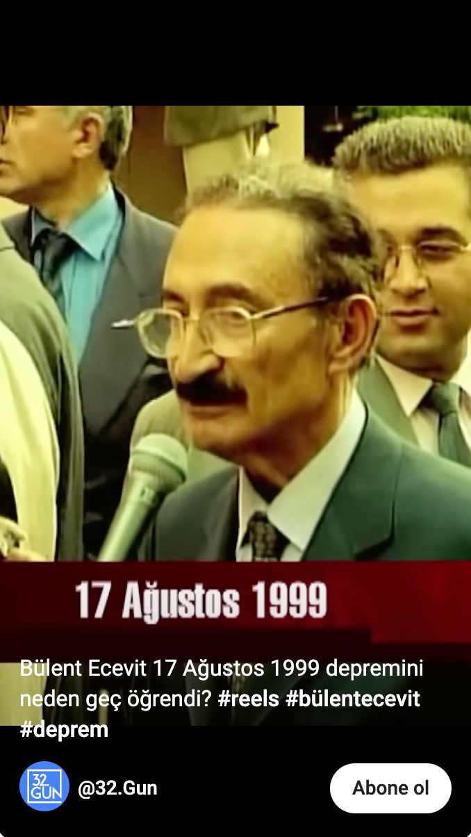 Bülent Ecevit'in 17 Ağustos depreminde afet bölgesine günler sonra ...