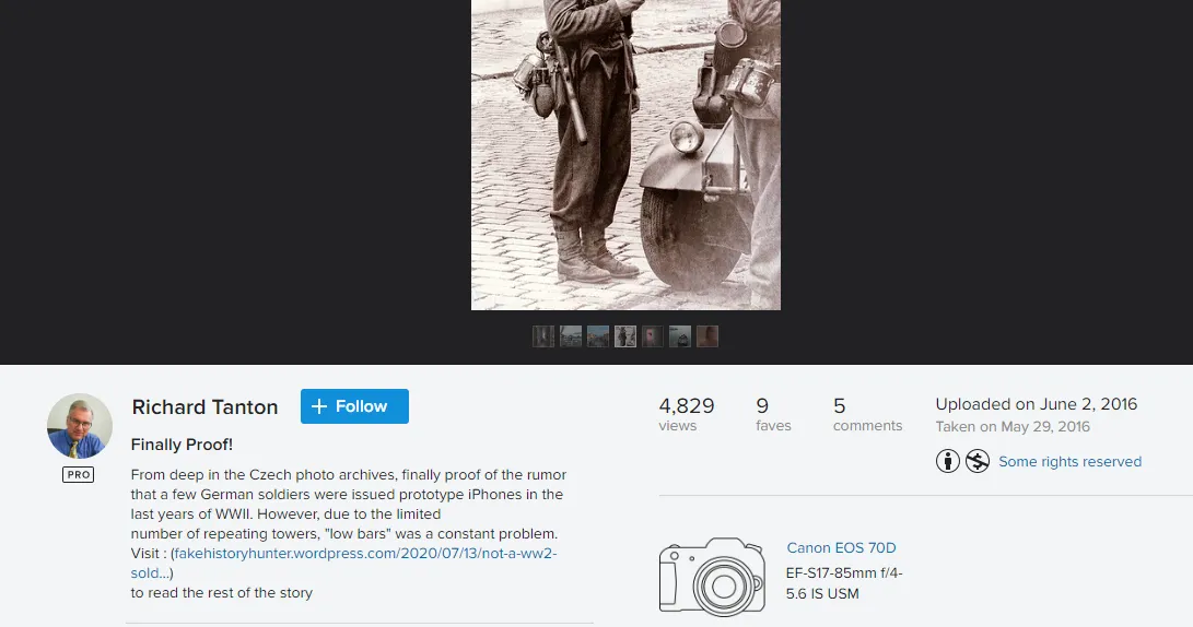 Cep telefonu kullanan asker fotoğrafının 1937’ye ait olduğu iddiası - Teyit