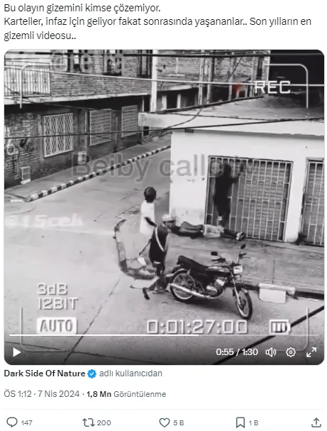 Silahlı kişilerden kurtulmaya çalışan erkeği gösteren video gerçek mi ...