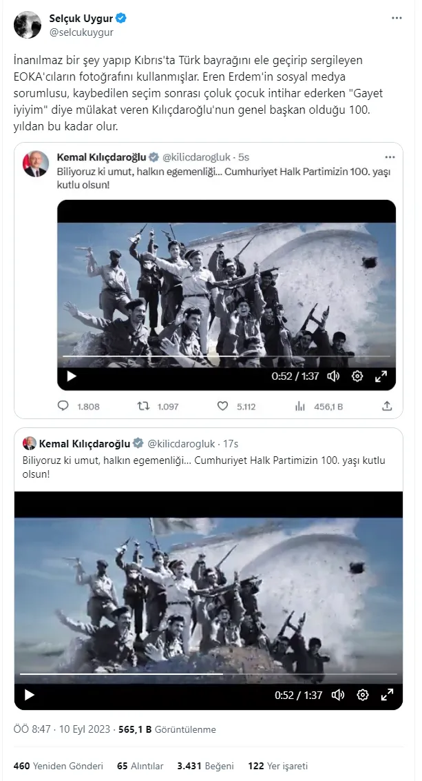 Fotoğrafın Kıbrıs’ta Türk bayrağıyla poz veren Rum birlikleri gösterdiği iddiası - Teyit