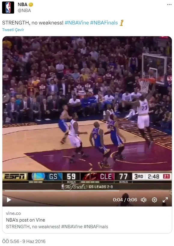 Videonun LeBron James’in panyayı kırdığı anları gösterdiği iddiası - Teyit
